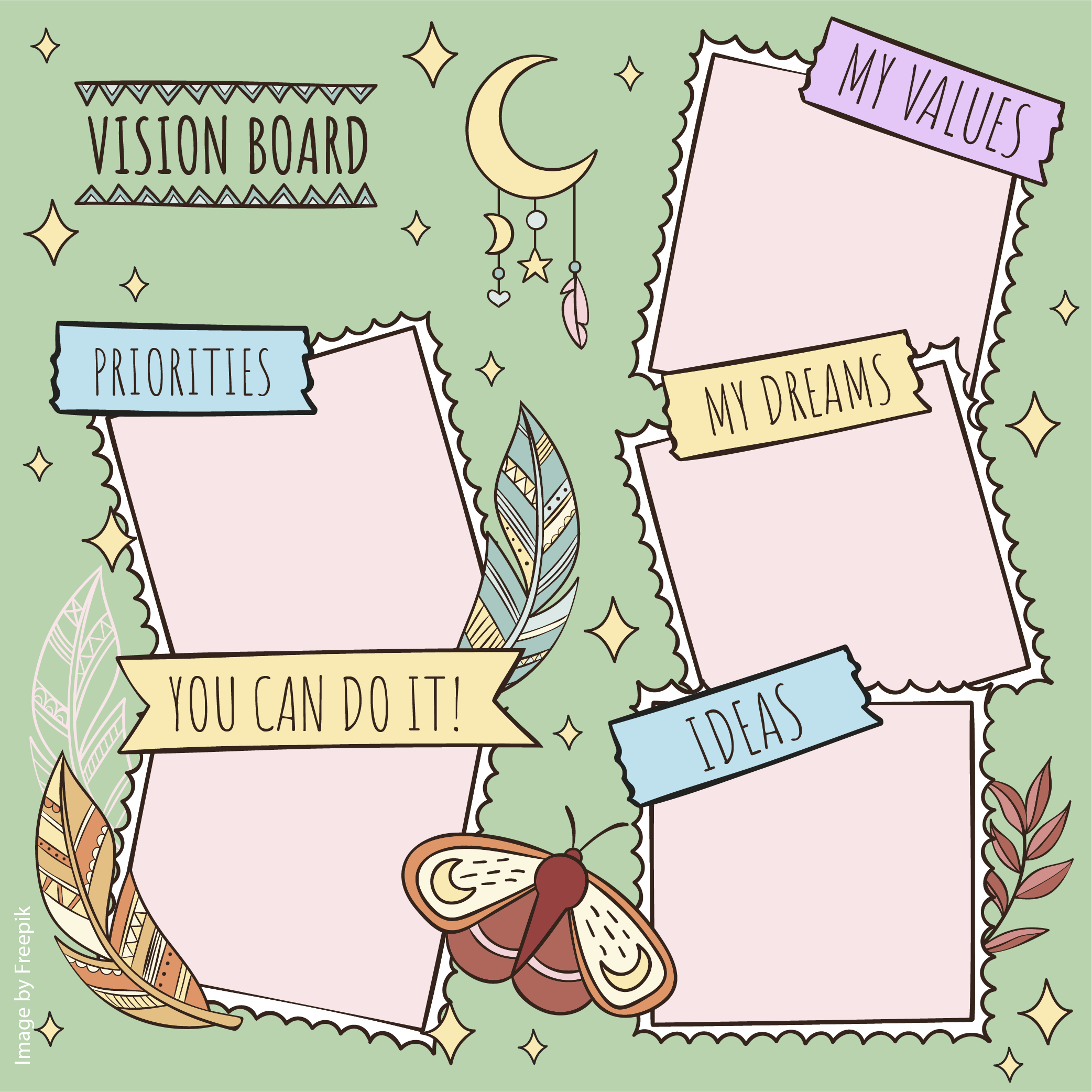 How To Make A Vision Board For Adults